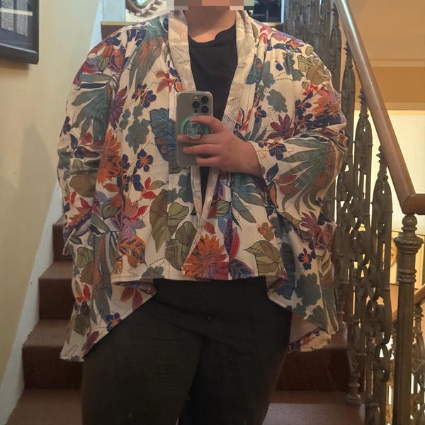 Blanket Coat PATTERN - Digital Pdf + Video Tutorial, Suitable for ...