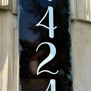 Custom Address Sign, House Number Sign, Weather-resistant Aluminum, 8 X ...