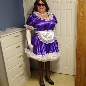 Lockable & Escape Proof PVC French Maids Uniform - Etsy