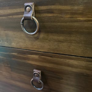 Nautical Cabinet Pulls Rope Drawer Pulls Rope Pulls With Leather Accent ...