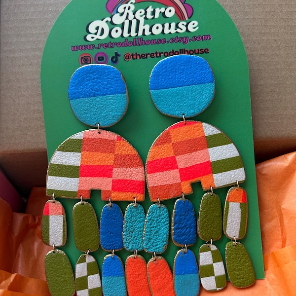 Retro Smiley Face Flower....hand Rolled Knobs Drawer Pulls Handles ...