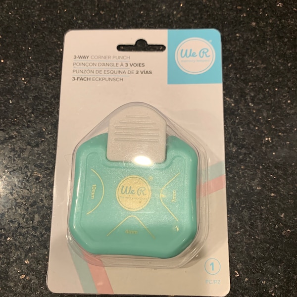 We R Memory Keepers 3-way Corner Rounder Punch 660258 - Etsy