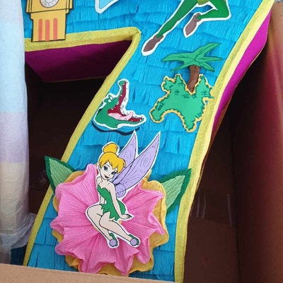 Princess Number 5 Pinata Also Available Numbers From 2 to 9 on Request ...