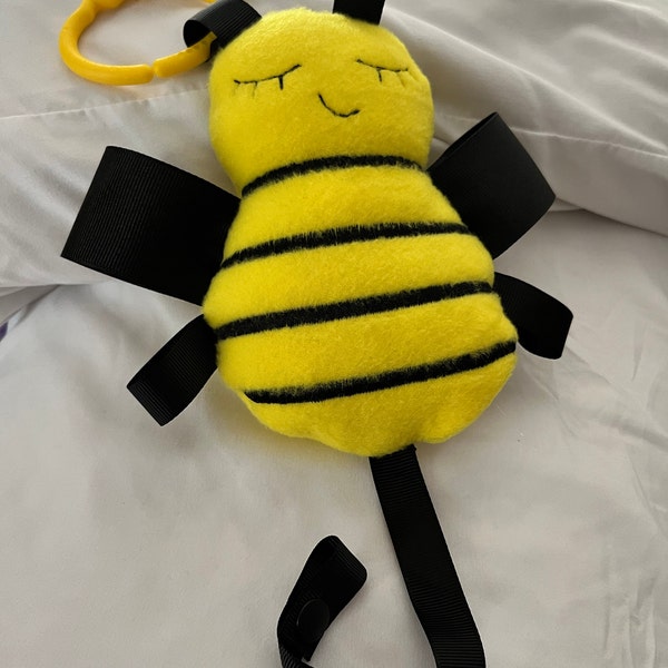 Embroidery Design for Machine Embroidery Bee Softie Toy In-the-hoop ITH ...