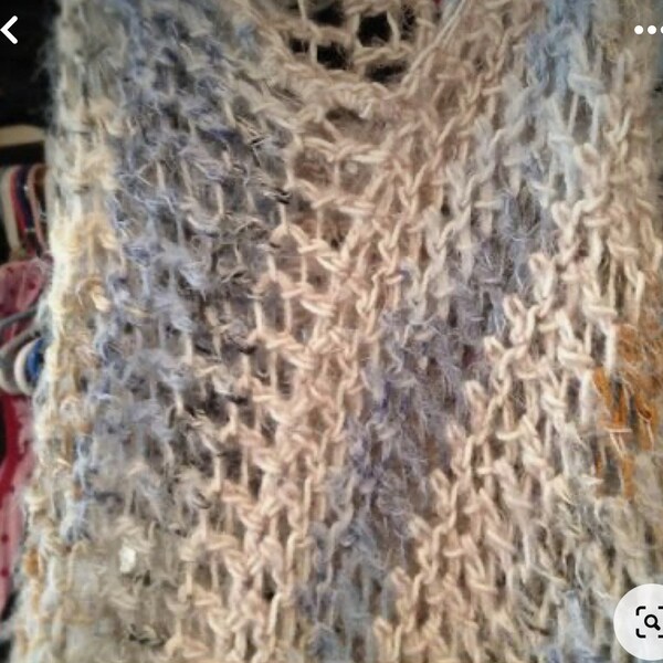 KNITTING PATTERN PDF Only - Beginner - 3 Button Rustic Scarf, Shoulder ...