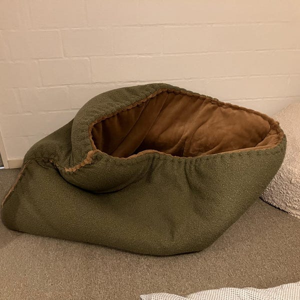 PRE-ORDER Teddy FLOOF for People | Escape Den | Cuddle Cave | Dog Bed ...