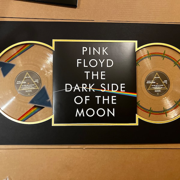 Picture Framing Mat NOT A FRAME #20Z for Two LP Records and Album Cover ...