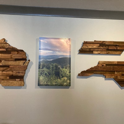 Wisconsin Rustic Wood State Cut Out, Wooden Wisconsin Sign, Rustic ...