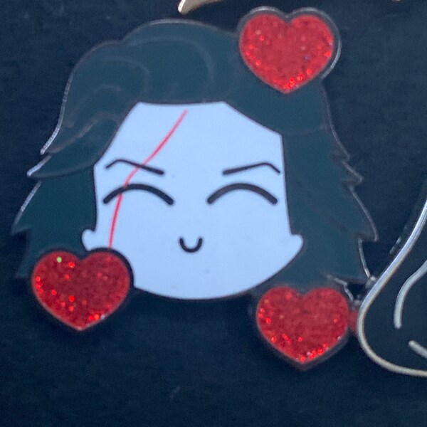 Lovey Heart Eyes Porg Hard Enamel Pin - Etsy