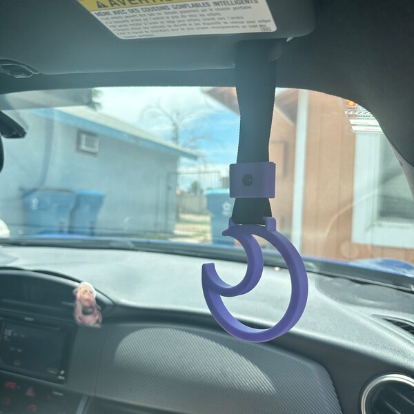 Crescent Moon, JDM, Tsurikawa Handle, Drift Charm - Etsy