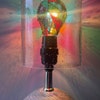 Specialty Stained Glass Bulb, Multi Colored Accent Bulb, Rainbow Light ...