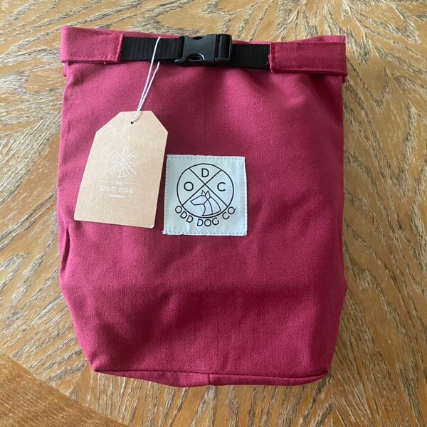 Large Travel Dog Food Container Red: Camping | Pet Supplies | Glamping ...