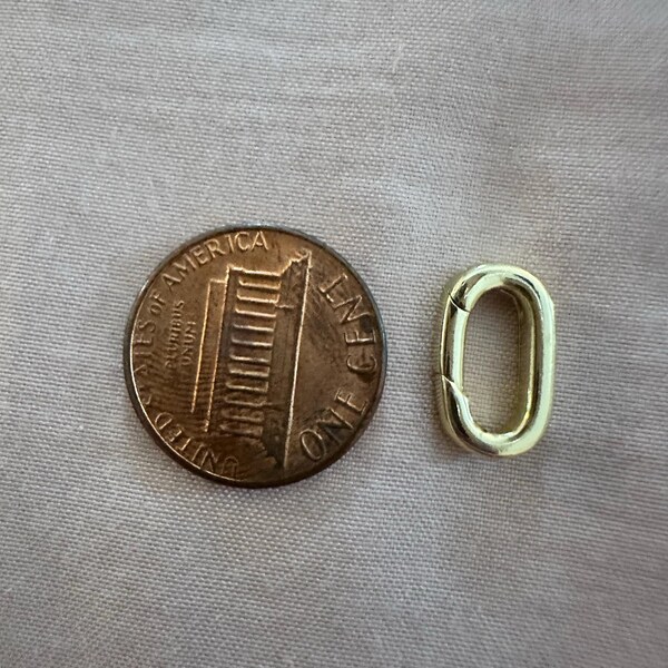 3.28feet 18K Gold Filled Paper Clip Chain,link Chain Necklace,gold Oval ...