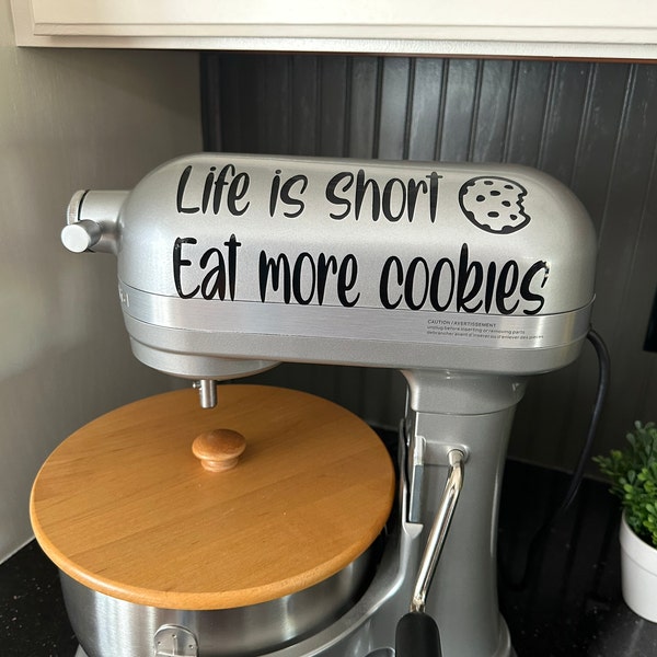 Create Your Own Custom Decal, Personalized Kitchen Mixer Decal, Sticker ...