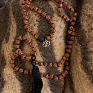 DIY Mala Kit Red Flake Jasper - Etsy