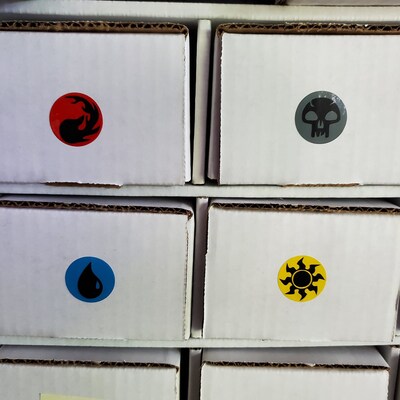 Mana & Guild Symbols MTG Decal/stickers Collection - Etsy