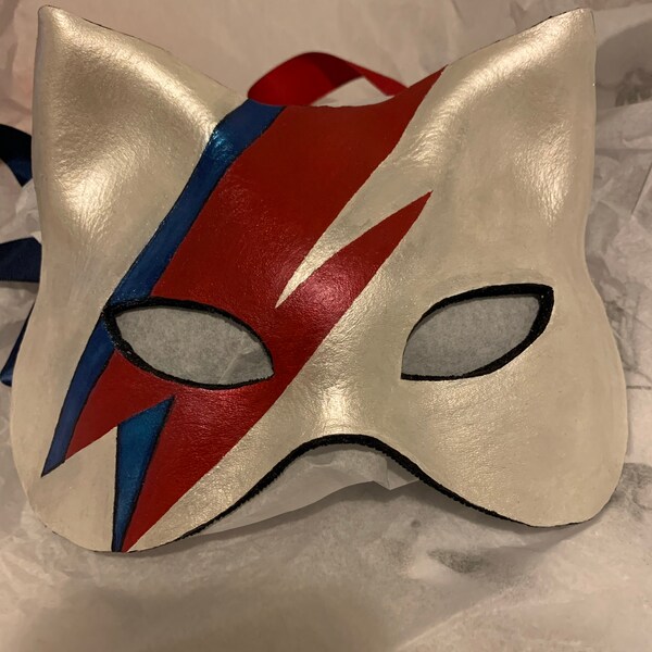 The Fool Hand Carved Leather Skull Mask With Vintage Brass Bells ...