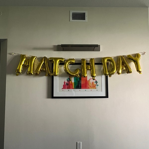 Match Day Party Decorations, Matching Residency 2025 Party Decor, Match ...