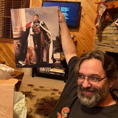 Custom Captain Portrait for Him, Marine Customized Gift, Sailor ...