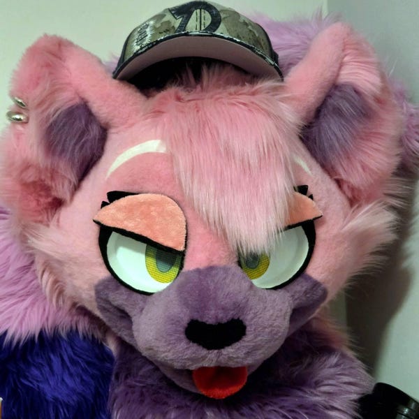 DIY Eyebrow and Eyelash Fursuit Kit Felt Stencil Set to Make Fursona ...