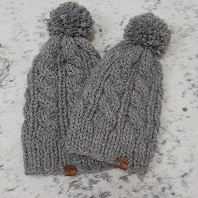 Aspen Hat KNITTING PATTERN Chunky Knit Women's Hat - Etsy