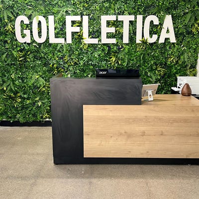 Aquamarine Ultra Reception Desk - Etsy