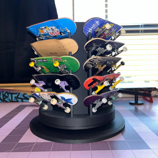Mini Fingerboard Stand! for Vertical and Horizontal Display - 1 Stand ...