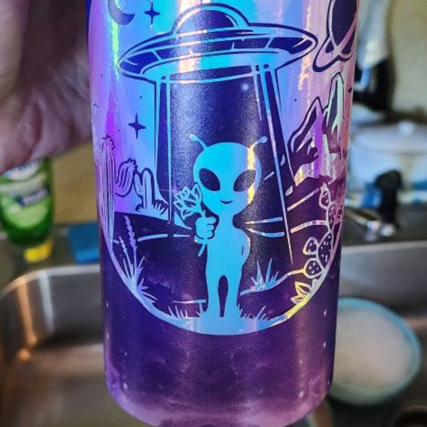 Alien Svg, UFO Svg, Alien on the Desert Svg, Alien Ship Svg, UFO ...