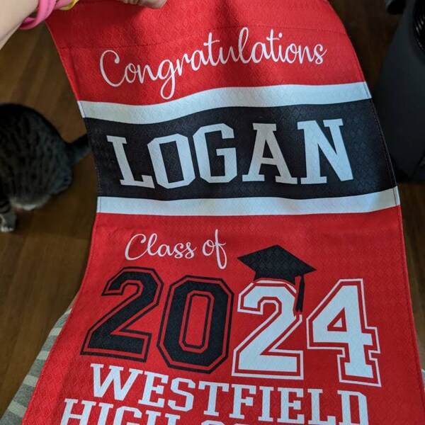 Graduation Photo Senior Flag Class of 2025 Personalized - Etsy