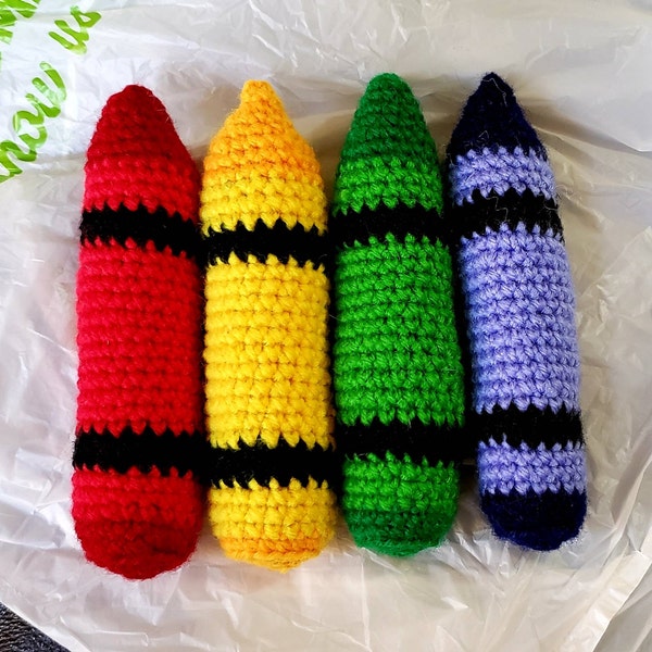 Happy Crayon Crochet Pattern, Amigurumi Crayons, Amigurumi Pattern ...