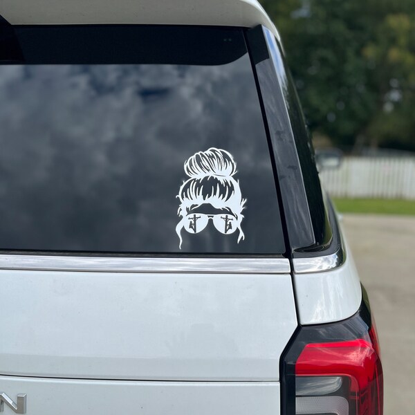 Linewife Decal, Linewife Sticker, Gift for Her, Lineman Girlfriend ...