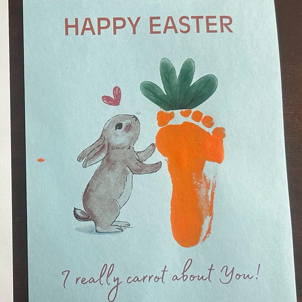 Fathers Day Craft Footprint Art | Daddy & Me Footprint Printable Gift ...