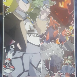 Medali Gym Leader Larry - Etsy