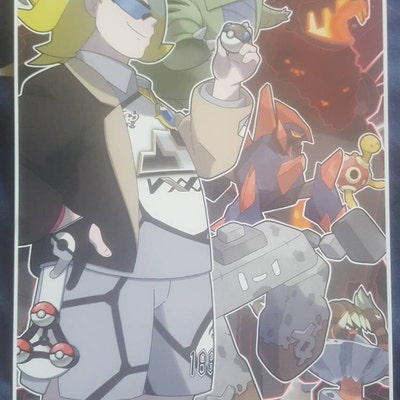 Medali Gym Leader Larry - Etsy