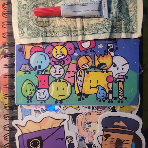 Battle for Dream Island Digital Print - Bfb Fan Art - Valentines Day ...