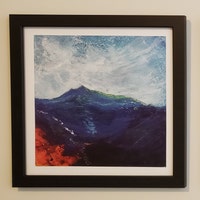 Black Cuillin Ridge, Mountain Range on the Isle of Skye, Giclee Print ...