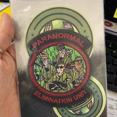 Paranormal Elimination Unit Patch - Etsy