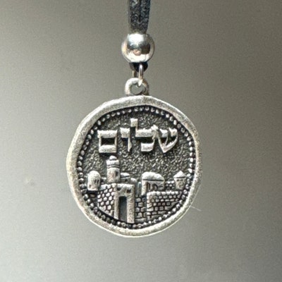 Gold Plated Jewish Star of David and Menorah Necklace - Etsy