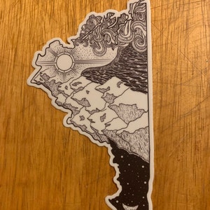 Fish Sticker, Fish Decal, Fishing Sticker, Car Decal, Water Bottle ...