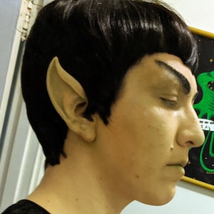 Elf Ears: Shannara Style/vulcan Ear Cast in Life-like Silicone, Several ...