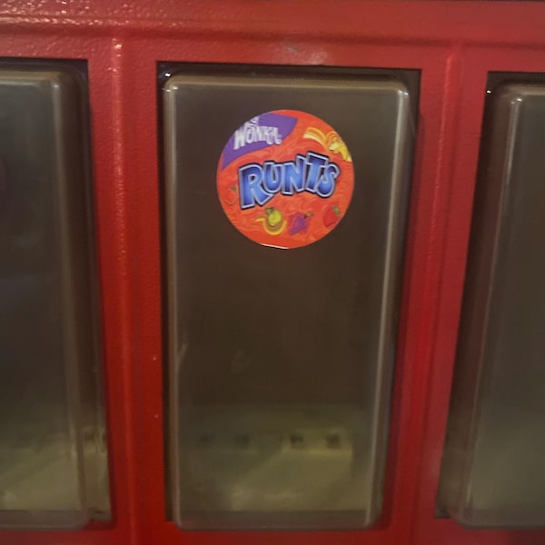 Candy Gumball VENDING MACHINE STICKERS Labels Decal - 2" Round - Etsy