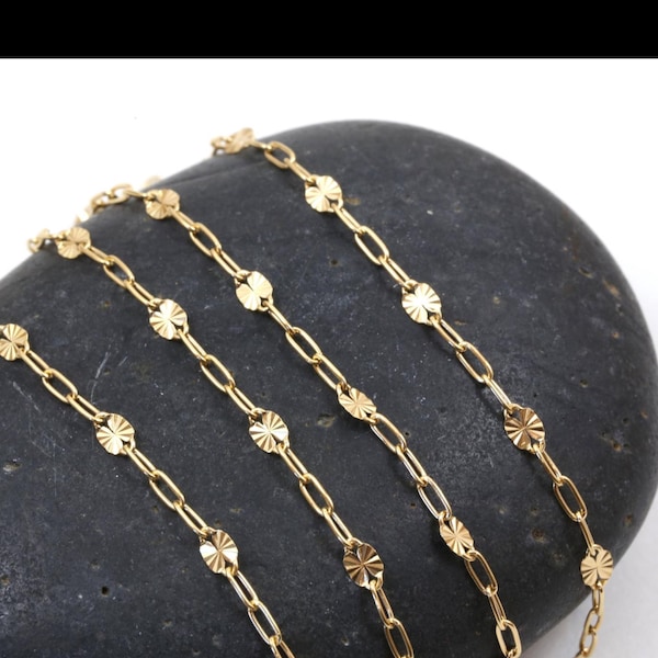 1.2mm X 3mm Thick Elongated Rectangular Link Venetian Box Chain ...