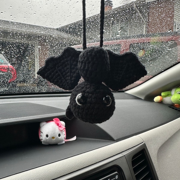 Cute Car Mirror Hanging Accessories for Women, Teens, Rear View Mirror ...