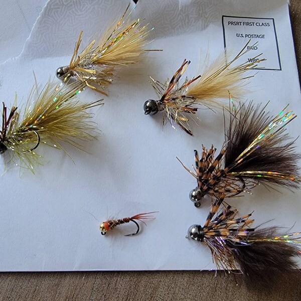 Firestarter Perdigon Euro Nymphs (2 Flies) - Etsy