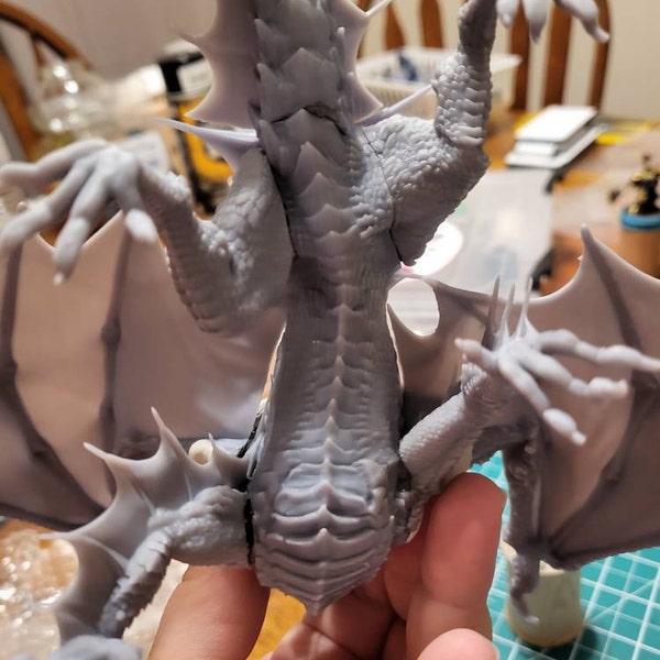 Akata Gnoll God Huge Miniature by Archvillain Games. - Etsy