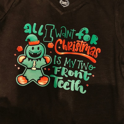 All I Want for Christmas is My Two Front Teeth Svg Christmas Elf ...