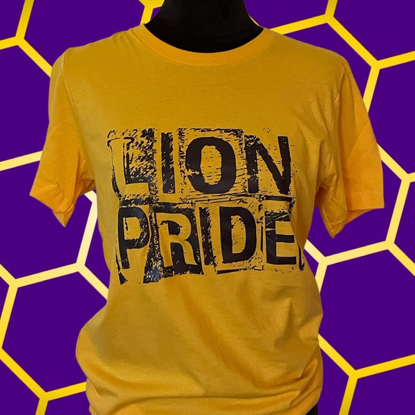 LION PRIDE, Lion Pride Svg, Mascot, Lion Pride PNG , Sports Team ...