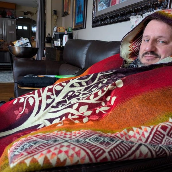 Alpaca Wool Poncho (tree of Life) Handcrafted by Indigenous Hands. Soft ...