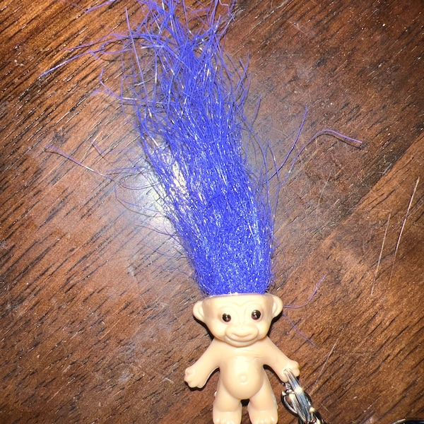 Troll Keyrings/keychains | Emo Cute Goth Hip Kitty Cat Retro 80s 90s ...