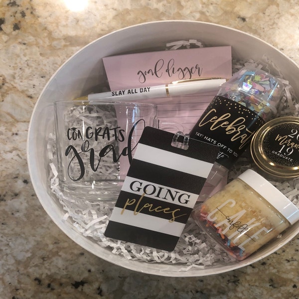 Graduation Gift Box - Graduation Gift for Her - Congratulations ...
